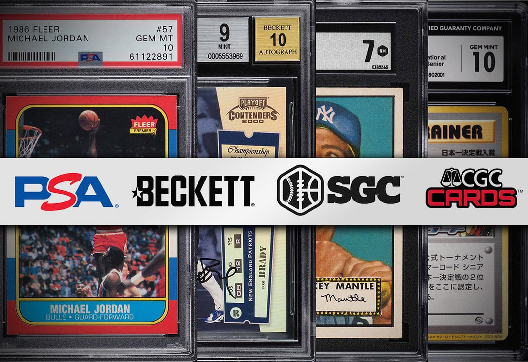 PSA vs BGS vs CGC: The Ultimate Card Grading Comparison for Collectors | Phantom Display