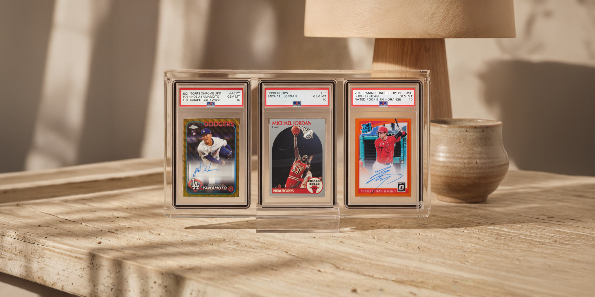 Best Graded Card Display Cases for PSA and BGS (2026) | Phantom Display