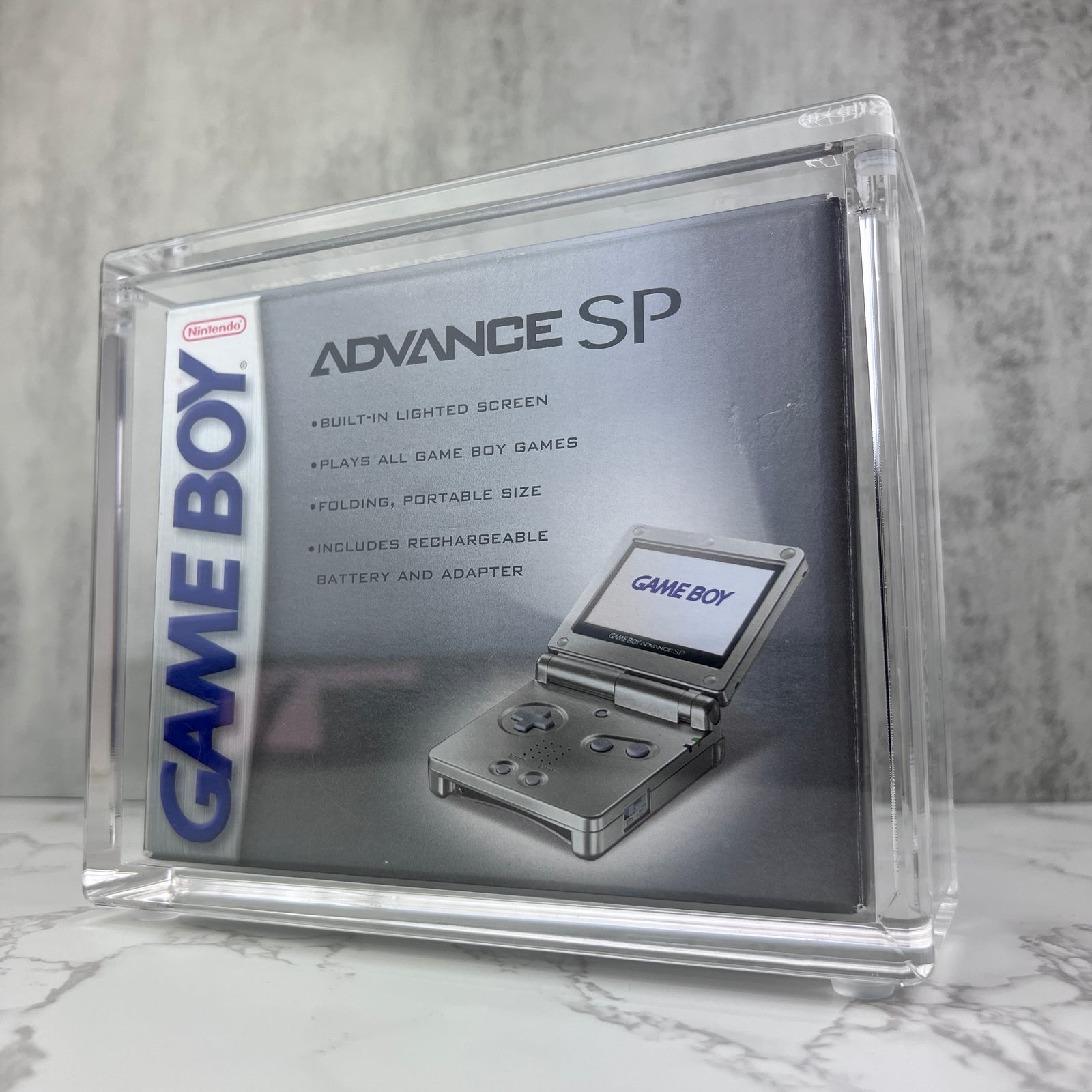 Premium Game Boy Advance SP Magnetic Acrylic Cases